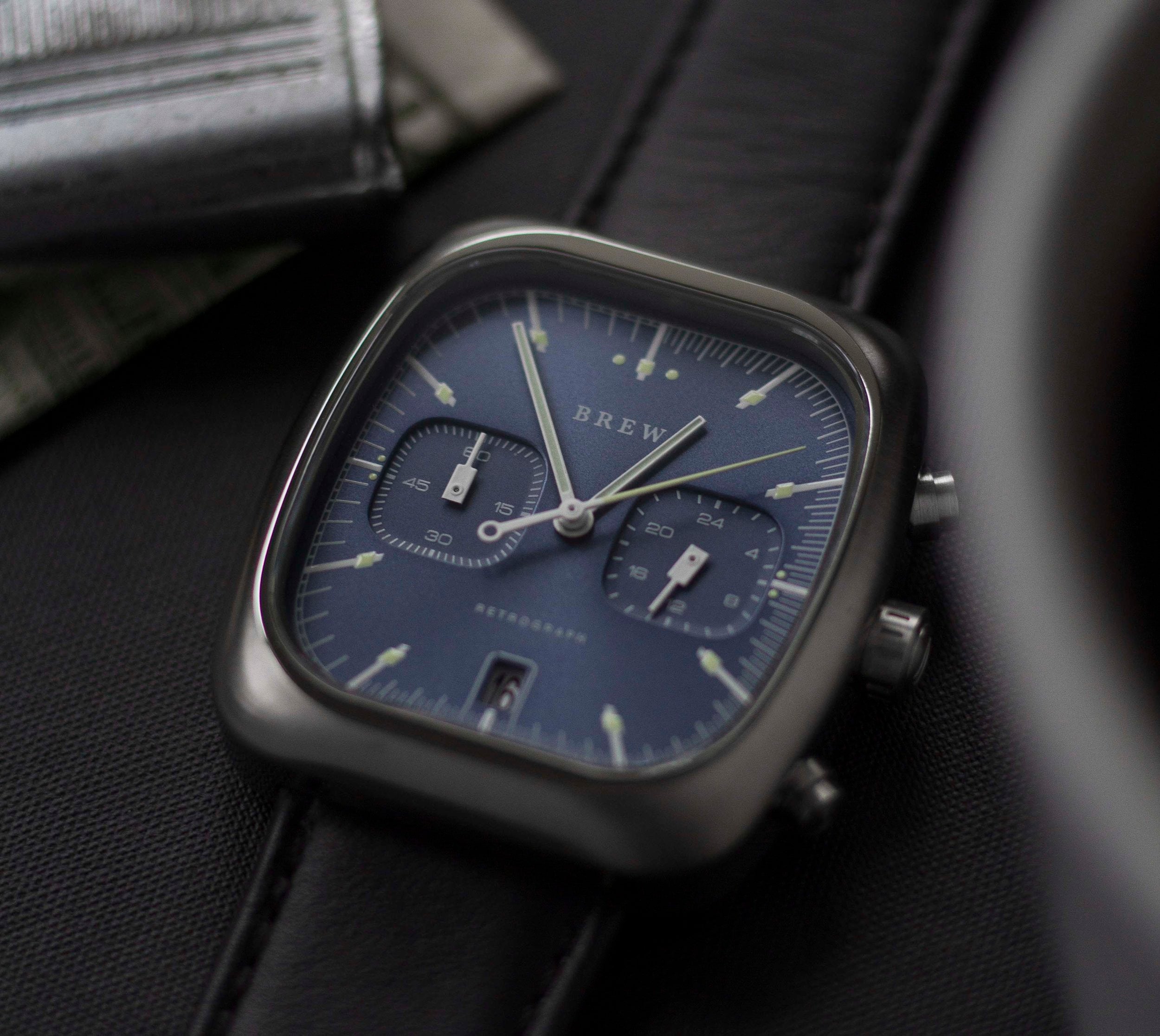 How to operate your chronograph watch – Brew Watches